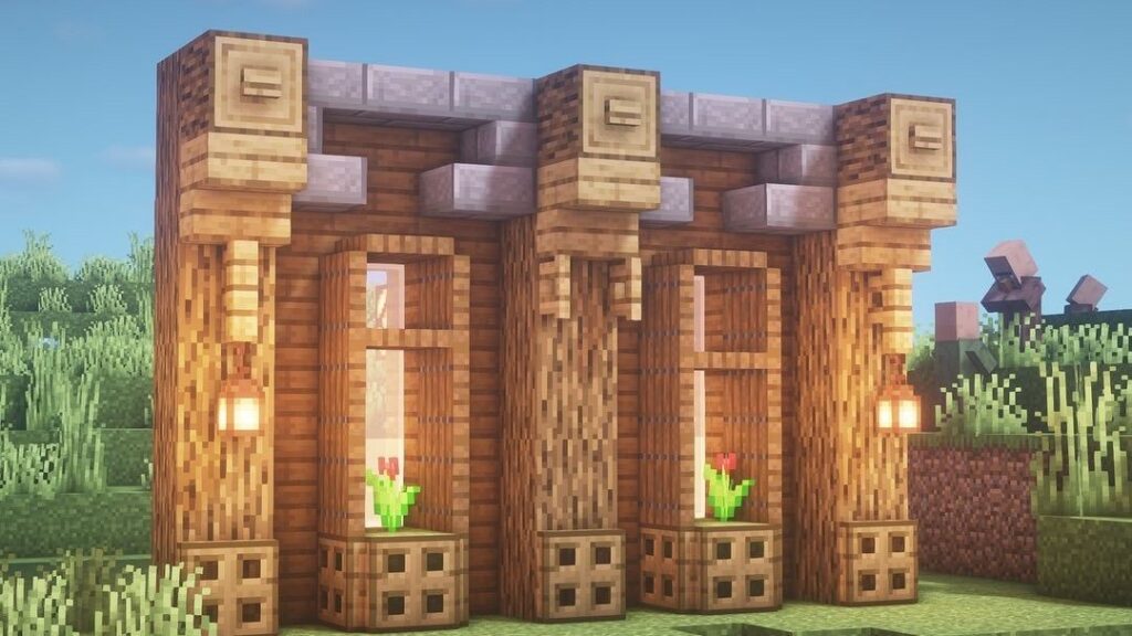 How to design a beautiful & useful house in Minecraft?